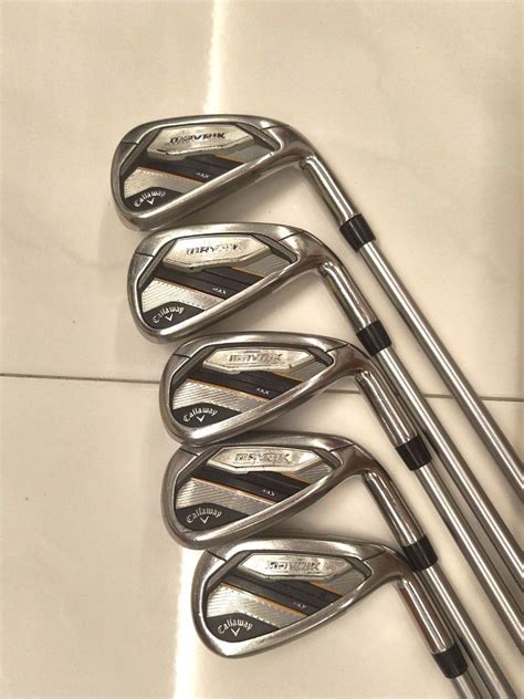 Callaway Mavrik Max Irons 6 P Sports Equipment Sports And Games Golf