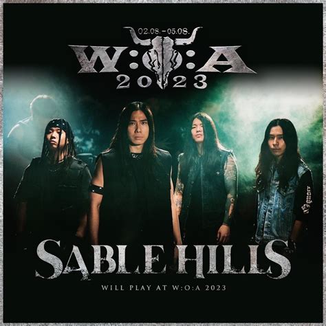 【news】sable Hillsが世界最大のメタルフェス“wacken Open Air 2023”に出演 6月には代官山unitでワン