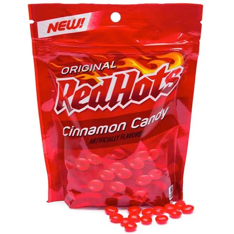 Red Hots Cinnamon Imperials Candy 10 Ounce Bag Candy Store