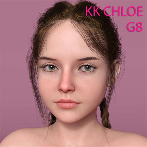 3dload Kk Chloe Character For Genesis 881 Female