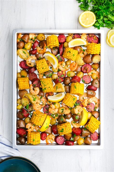 Sheet Pan Shrimp Boil Easy Peasy Meals