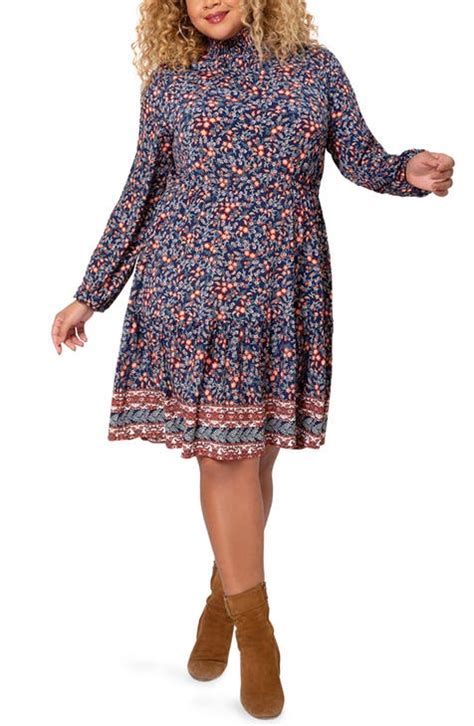 Blue Plus Size Casual Dresses Nordstrom