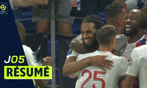 Résumé 5ème Journée Ligue 1 Uber Eats20212022 Pause Foot