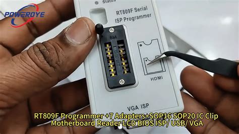 Rt809f Motherboard Reader Rt809f Isp Programmer With Cable Universal