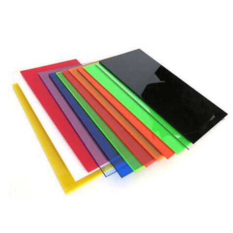 Acrylic Cast Color Sheet Paper Masked Acme Plastics Inc