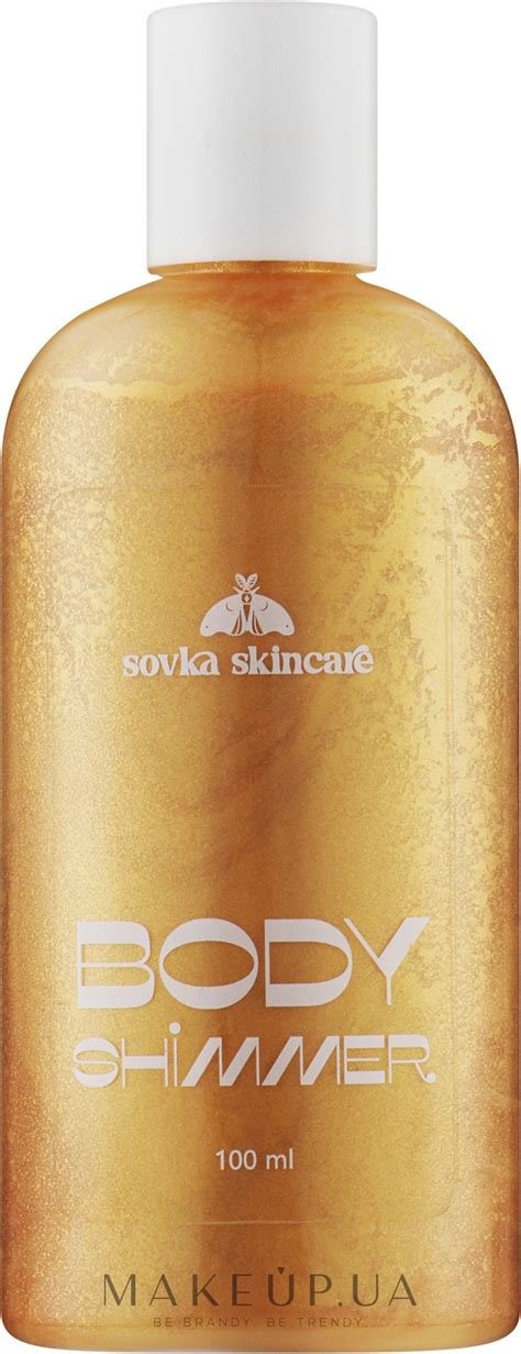 Sovka Skincare Body Shimmer Gold - Шиммер для тела "Золотой": купить по ...