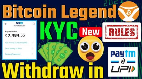 Bitcoin Legend Kyc New Rules Bitcoin Legend Kyc Update Bcl Crypto Mining App