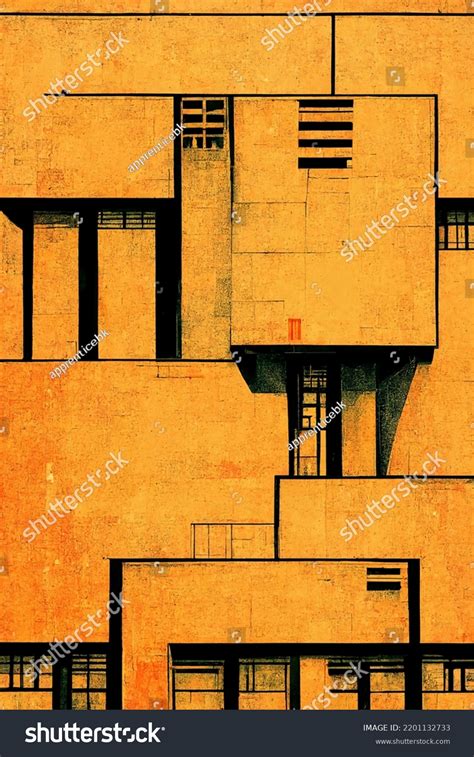 Sketch Constructivist Architecture Stock Illustration 2201132733 Shutterstock