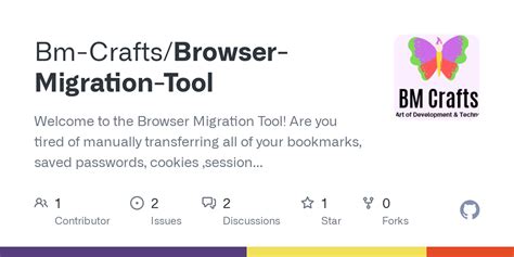 Github Bm Craftsbrowser Migration Tool Welcome To The Browser