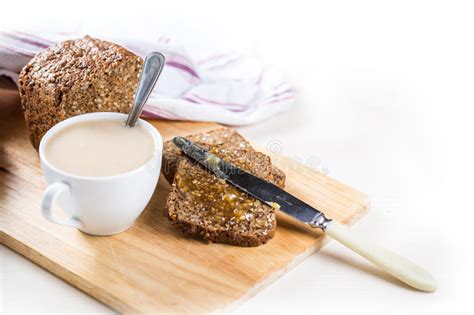 Slices Of Organic Bread Stock Image Image Of Brown Healthy 37501427