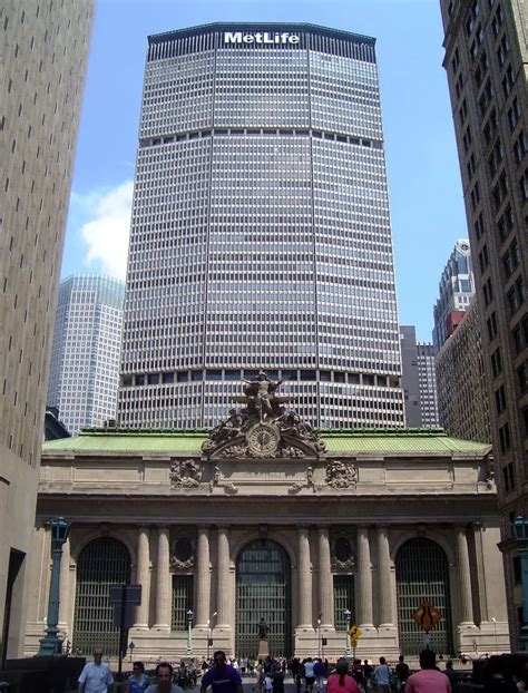 Metlife Building Manhattan Tower New York E Architect