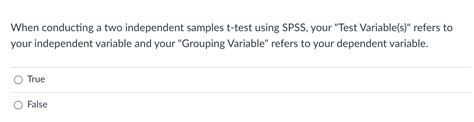 solved when conducting a two independent samples t test