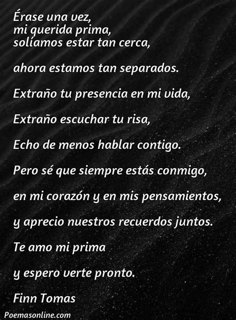 5 Mejores Poemas Para Mi Prima Cortos Poemas Online