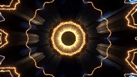 Colorful Glowing Kaleidoscope Animation Stock Motion Graphics Sbv