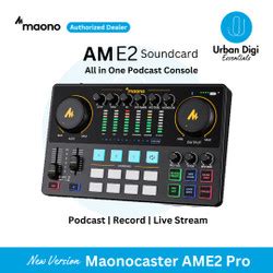 Jual Maono AM E2 MIXER Maonocaster Live Streaming Soundcard Podcast