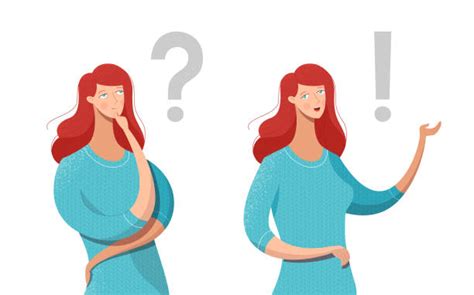 Femme Qui Réfléchit Main Sur Menton Vectoriels Et Illustrations Libres