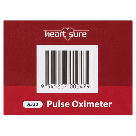 Heart Sure Pulse Oximeter Allcare Warehouse
