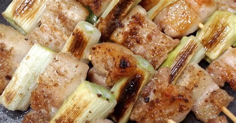 豚バラブロックと長ネギの串焼き By クックsj0y9v 【クックパッド】 簡単おいしいみんなのレシピが369万品