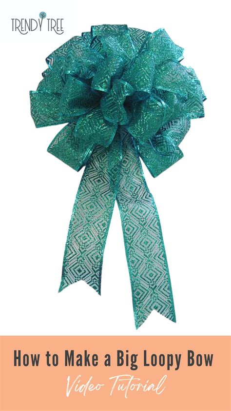 Make A Big Loopy Bow With One Ribbon And The Pro Bow Bowmaker Loopy