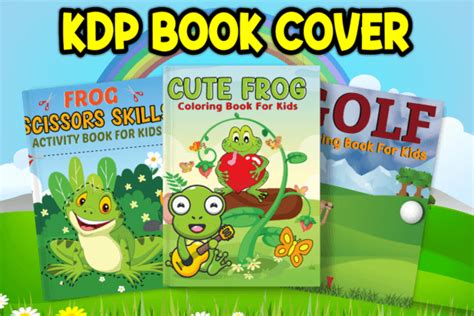 Dinosaur And Dolphin Coloring Book Cover Graphic By Topartist