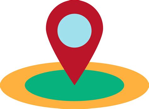 Pointer On Map In Flat Style Vector Art At Vecteezy