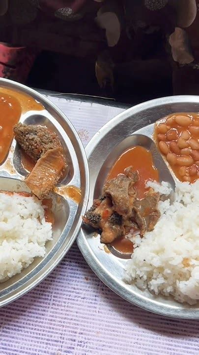 Wali Maharage A Taste Of East Africa 🌍 ️ Tanzania Shorts Youtube