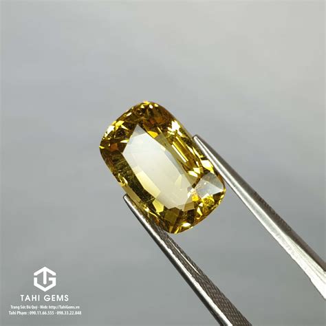 Natural Yellow Beryl Tahi 7253 Tahigems