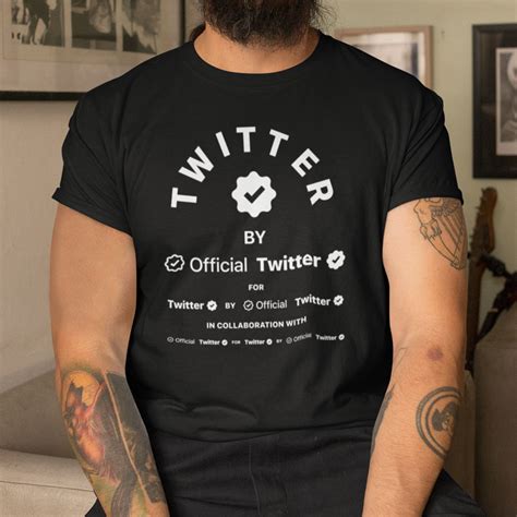 Twitter By Official Twitter Shirt In Collaboration With Twitter