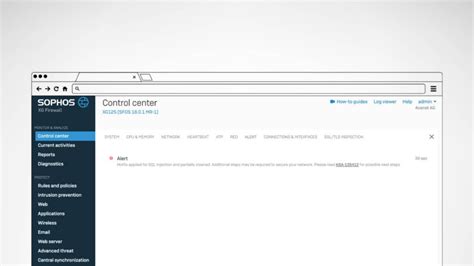 Sophos Sfos Sql Injection Vulnerability Closed