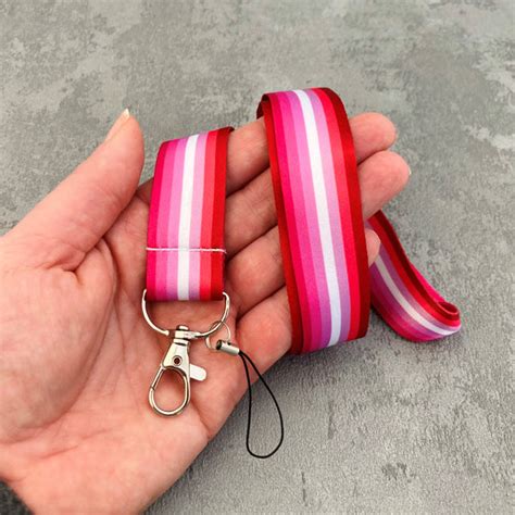 Lesbian Pride Lanyard Butler And Grace Ltd