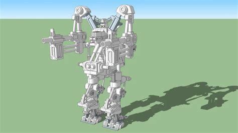 Mech Prototype No Texture 3d Warehouse