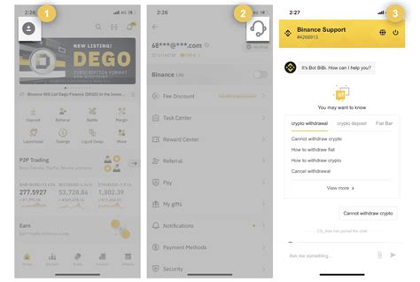 كيفية استخدام دعم Binance Binance Support