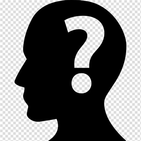 Human Silhouette Question Mark