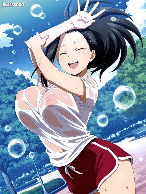 Momo Yaoyorozu Mha By Blesseddo01 On Deviantart
