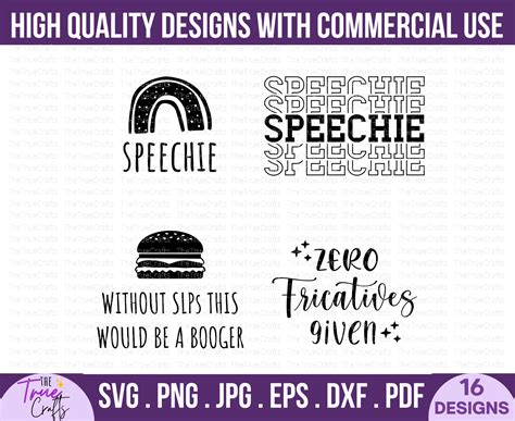 Slp Speech Language Pathology Svg Bundle Thetruecrafts