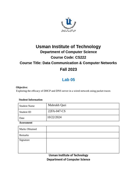 Cs222 Lab 05 Pdf Ip Address Domain Name System