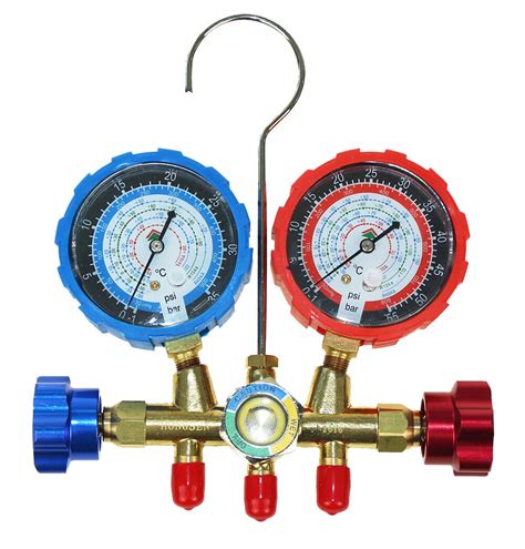 Aluminium Body Manometer Single Gauge Hs 536g R410 Grandado