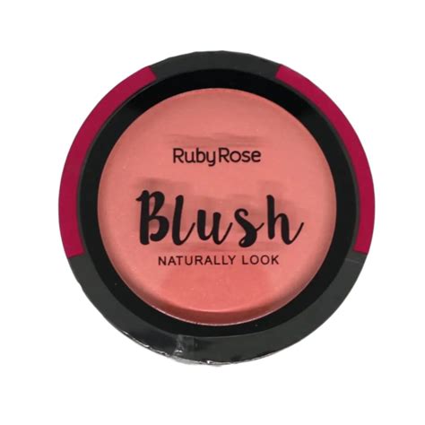 Ruby Rose Blush Naturally Look Bejou Cosmetics