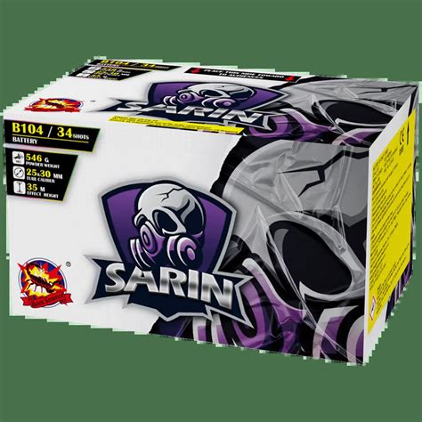 Sarin By Black Scorpion Top Shotter Fireworks