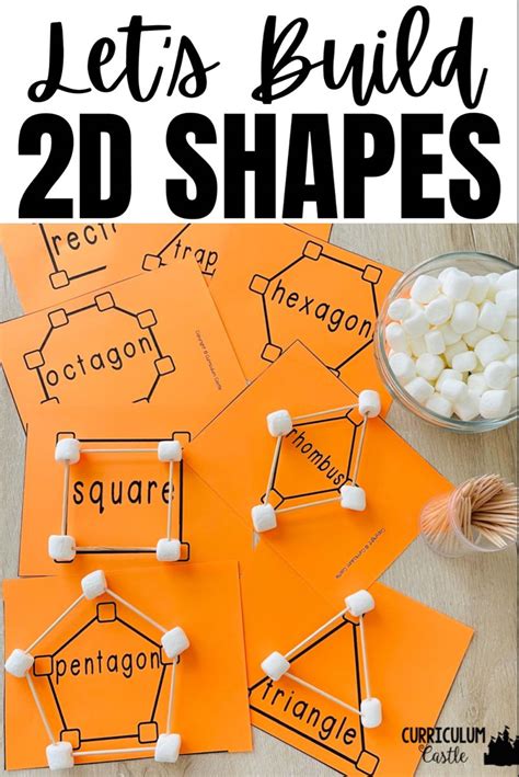 Building 2d Shapes Stem Activity Love Yarn