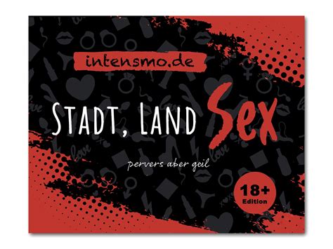 Stadt Land Sex Stadt Land Fluss 18 Version Witziges Etsy De
