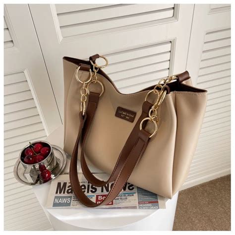 Jual Mb Gratis Ongkir Cod El5480 Tas Tote Bag Wanita Import