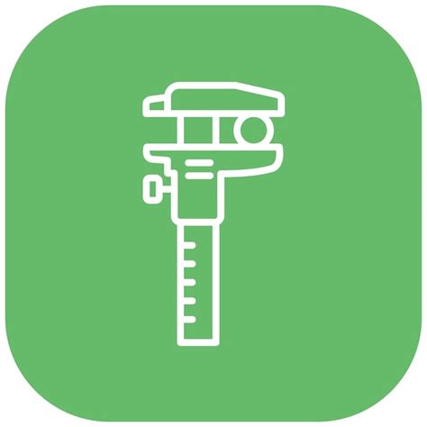 Premium Vector Caliper Vector Illustration Style
