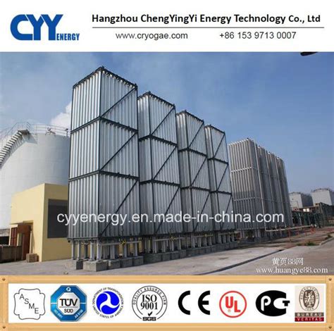 High Pressure Lng Liquid Oxygen Nitrogen Argon Ambient Gas Vaporizer