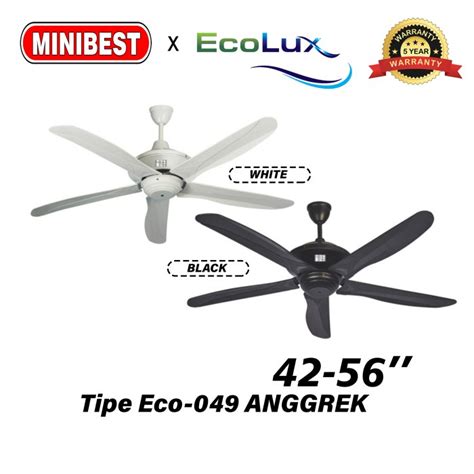 Jual Mb Ecolux Fan Kipas Angin Plafon Ceilling Fan Ecolux Eco 049 Anggrek Shopee Indonesia