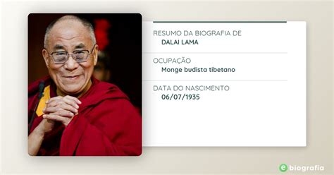Biografia De Dalai Lama Ebiografia