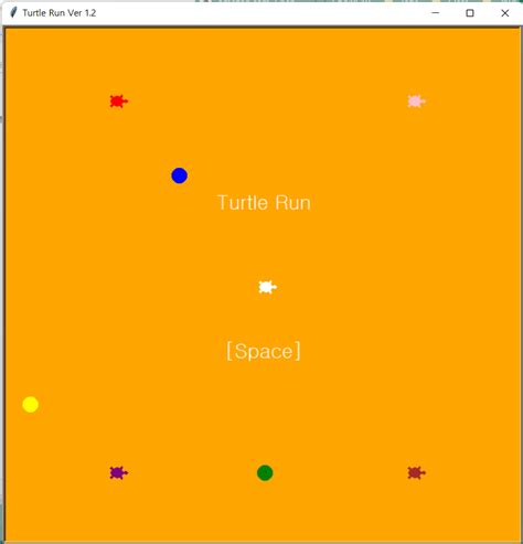 GitHub Choi Turtle Run Game This Is A Simple Turtle Run Game Made By Python
