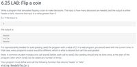 Answered Lab Flip A Coin C Write A Program That Simulates Flipping A Coin To Make