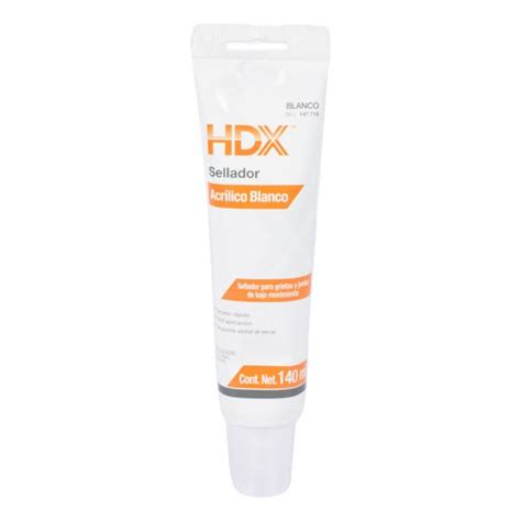 SELLADOR DE ACRÍLICO DE 140 ML PARA GRIETAS Y JUNTAS BLANCO The Home