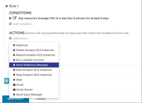 Leveraging Webhooks To Shift Finops Left Vmware Cloud Management